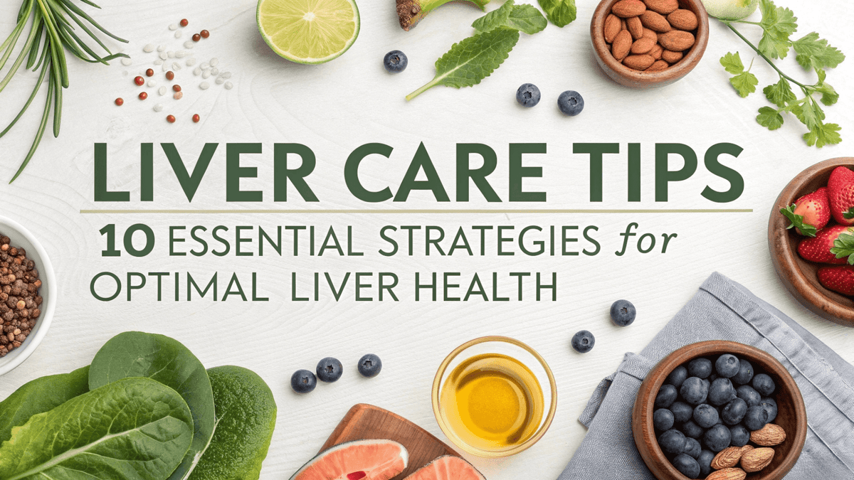 Liver Care Tips: 10 Essential Strategies for Optimal Liver Health ...