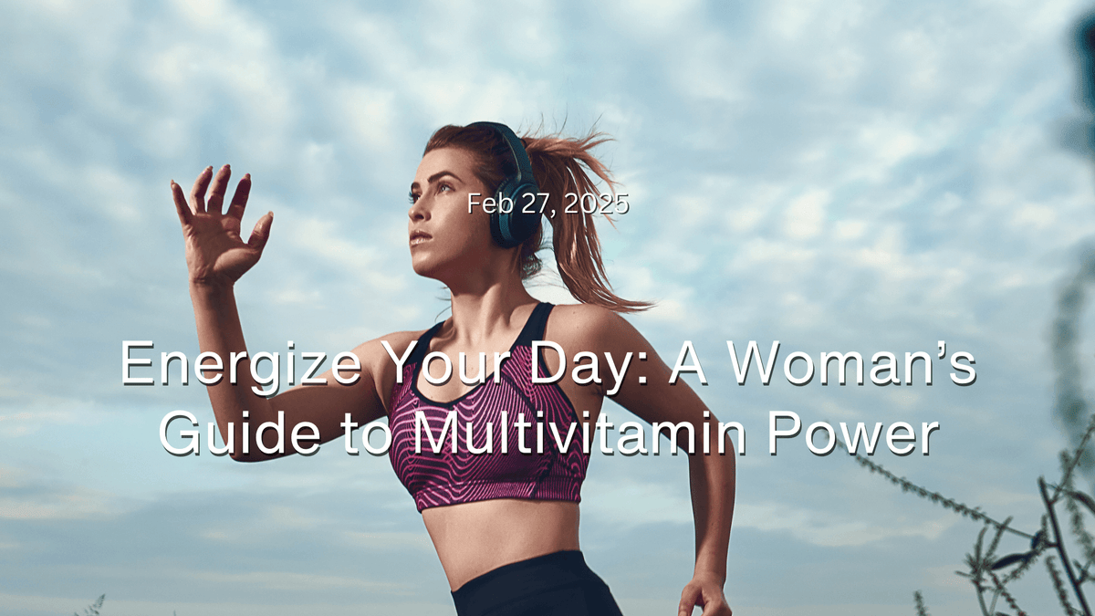 Energize Your Day: A Woman’s Guide to Multivitamin Power – WishNew Wellness